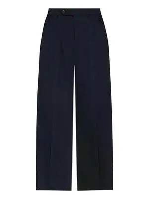 VIVIENNE WESTWOOD Wool Wide-leg Trousers - Blue