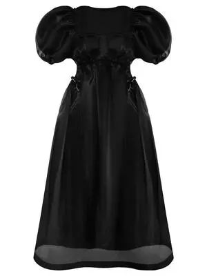 ANOUKI Organza Maxi Dress - Black