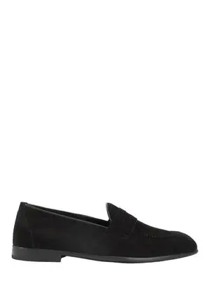 Brioni Appia Suede Loafers - Black