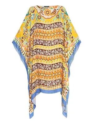 Etro Floral-print Dress - Yellow