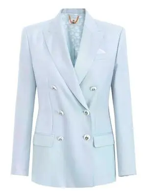 ELISABETTA FRANCHI Tailored Double-Breasted Blazer