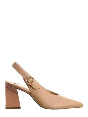 HOGL 80mm Patricia Slingback Pumps - Neutrals