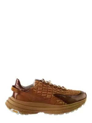 HOGL Zac Quilted Leather Sneakers - Brown