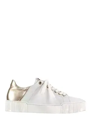 HOGL Metallic-heel Sneakers - White