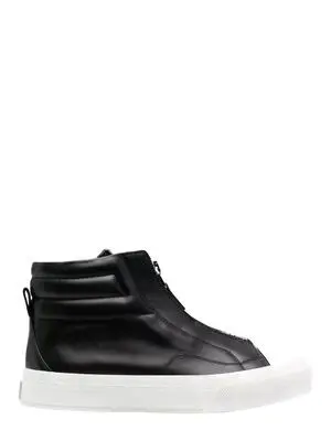 Givenchy 4g Leather High-top Sneakers - Black