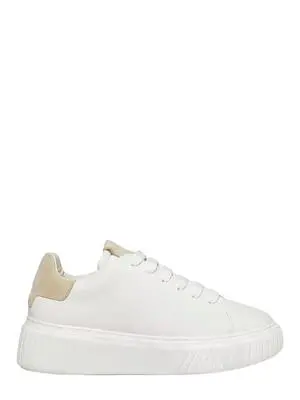 Marc O'polo Leather Platform Sneakers - White