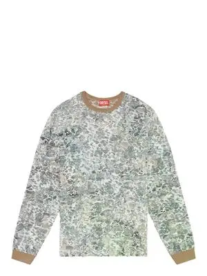 DIESEL® T-boxt Distressed T-shirt - Grey