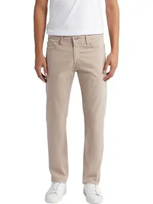 Ag Everett Slim Straight-leg Pants - Sparrow Brown