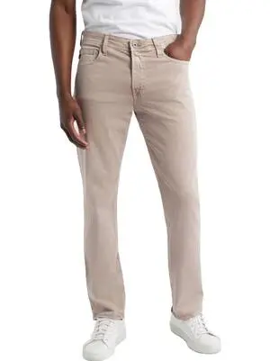 Ag Everett Slim Straight-leg Pants - Sulfur Desert Mauve