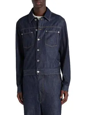 Bottega Veneta Indigo Denim Trucker Jacket - 4245 Indigo