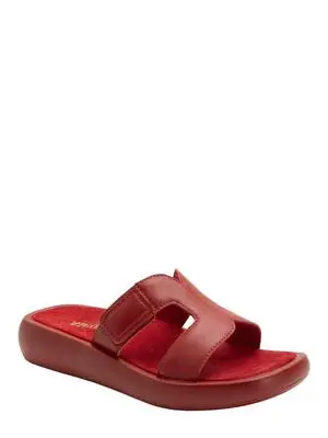 ALEGRIA BY PG LITE Portia Slide Sandal 6342 Ruby