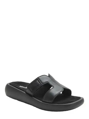 ALEGRIA BY PG LITE Portia Slide Sandal Black