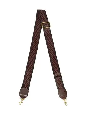 Clare V. Adjustable Crossbody Strap - Chocolate