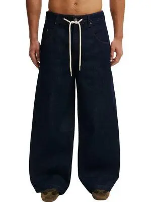 COTTON ON Cotton On Y2K Super Wide Leg Jeans Depth Blue