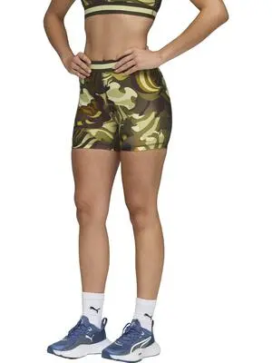 PUMA High-waist 4" Training Tights - Green