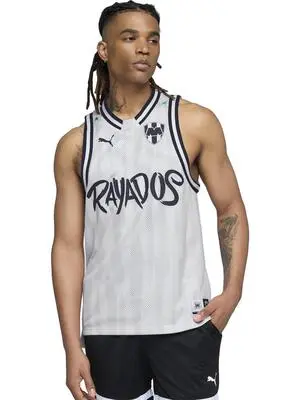 PUMA Hoops X C.f. Monterrey Basketball Jersey - Gray