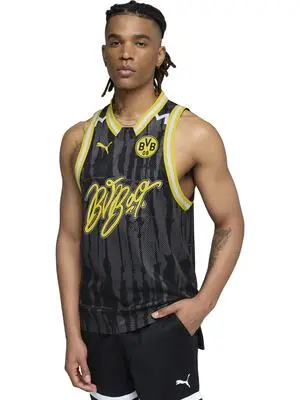 PUMA Hoops X Borussia Dortmund Basketball Jersey - Black
