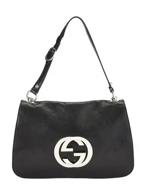 GUCCI Leather Blondie Shoulder Bag