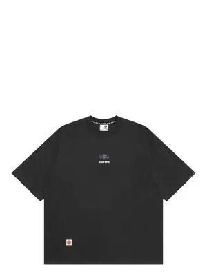 AAPE BY *A BATHING APE® Logo-print T-shirt - Black