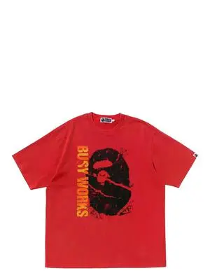 A BATHING APE Graphic-print T-shirt - Red