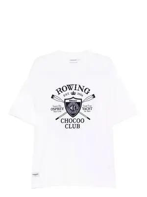 CHOCOOLATE Embossed-printed T-shirt - White