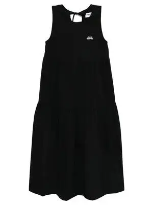 CHOCOOLATE Logo-embroidered Dress - Black