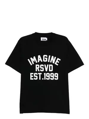 Izzue Printed T-shirt - Black