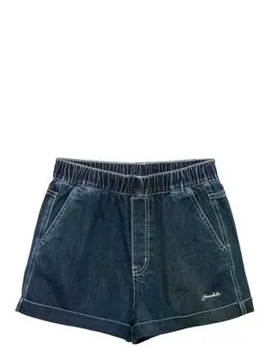 CHOCOOLATE Logo-embroidered Shorts - Blue