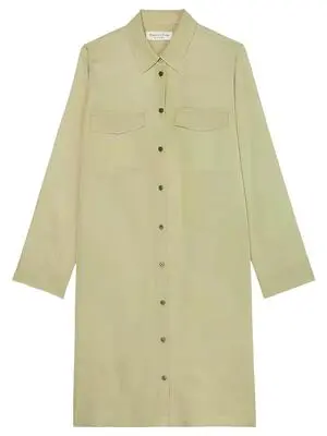 Marc O'polo Button-down Shirt Dress - Green