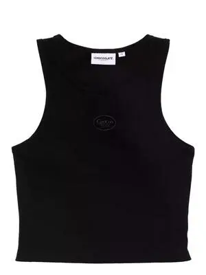 CHOCOOLATE Logo Tank Top - Black