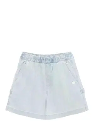 CHOCOOLATE Logo-patch Shorts - Blue