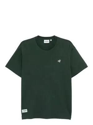 CHOCOOLATE Logo-embroidered T-shirt - Green
