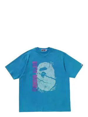 A BATHING APE Graphic-print T-shirt Blue