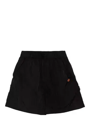 CHOCOOLATE Logo-patch Shorts - Black