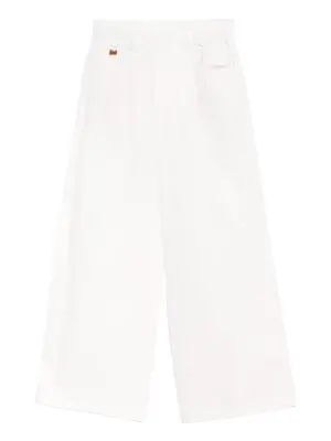 CHOCOOLATE Cotton Pants - White