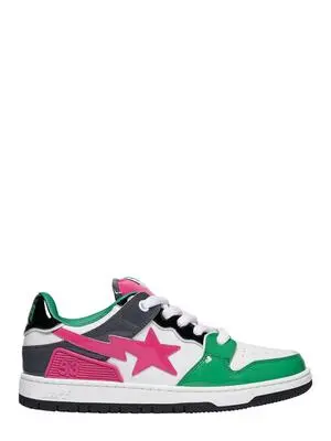 A BATHING APE Sk8 Sta #2 M1 Sneakers - Green