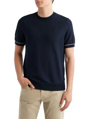 BOSS Jianfranco Cotton T-shirt - Dark Blue