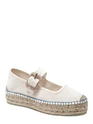 Free People Surfside Platform Espadrille Natural
