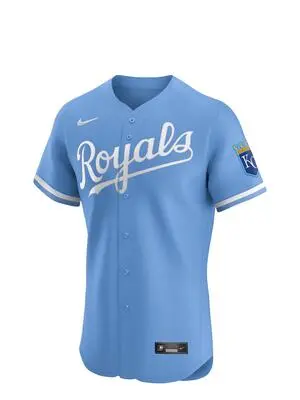Nike Kansas City Royals Dri-fit Adv Mlb Elite Jersey - Blue