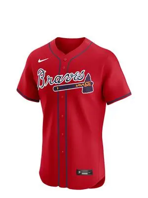 Nike Ronald Acuña Jr. Atlanta Braves Mlb Elite Jersey - Red