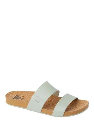 Reef Cushion Vista Slide Sandal - Sage