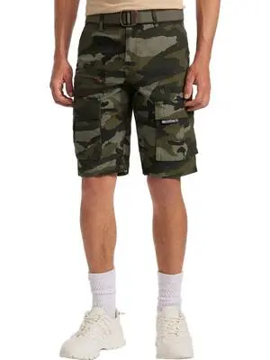 ECKO UNLTD. Cotton Cargo Shorts - Combat Camo