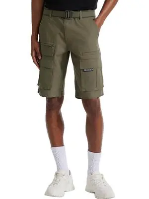 ECKO UNLTD. Cotton Cargo Shorts - Olive
