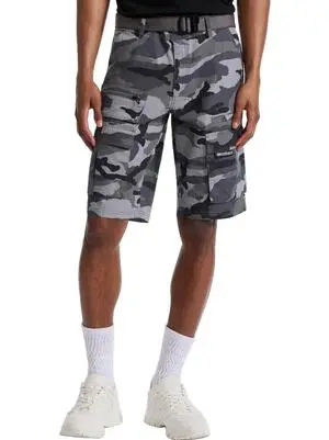 ECKO UNLTD. Cotton Cargo Shorts - Street Camo