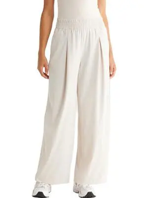 Zella Atlas Wide Leg Pants Moonbeam