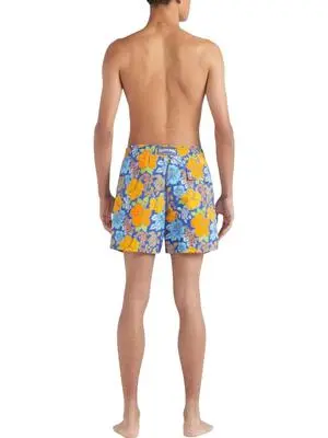 Vilebrequin Tropical Print Swim Trunks - Marrakech