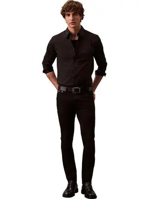 Calvin Klein Skinny Fit Jeans - Forever Black