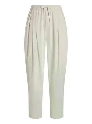 Dolce & Gabbana Pleated Drawstring Trousers - Neutrals
