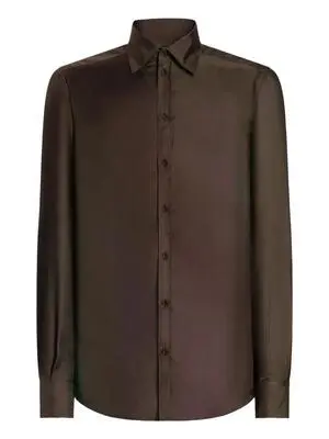 Dolce & Gabbana Martini Shirt - Brown