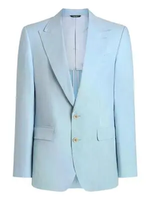 Dolce & Gabbana Single-breasted Blazer - Blue
